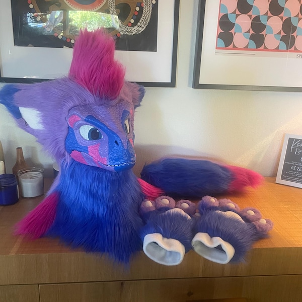 Pink Fursuit - Etsy