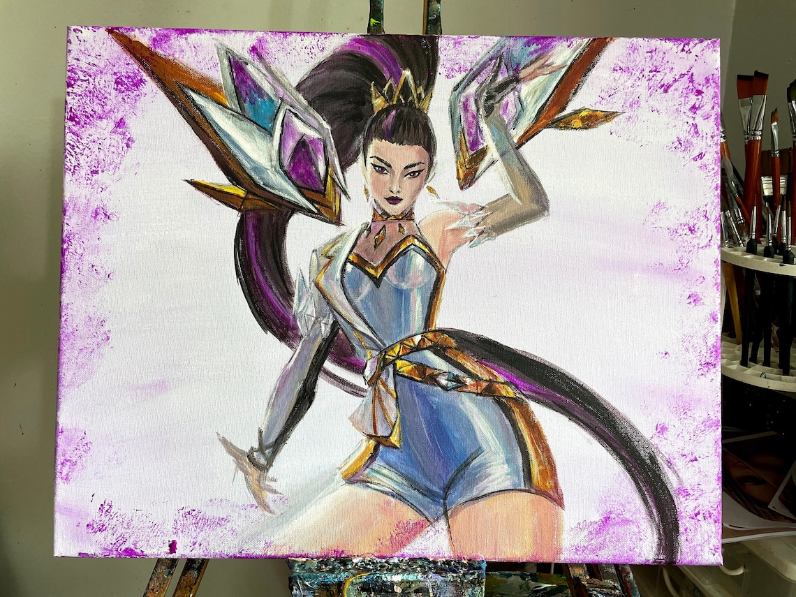 KDA All Out Kaisa Prestige League of legends Acrylic | Etsy