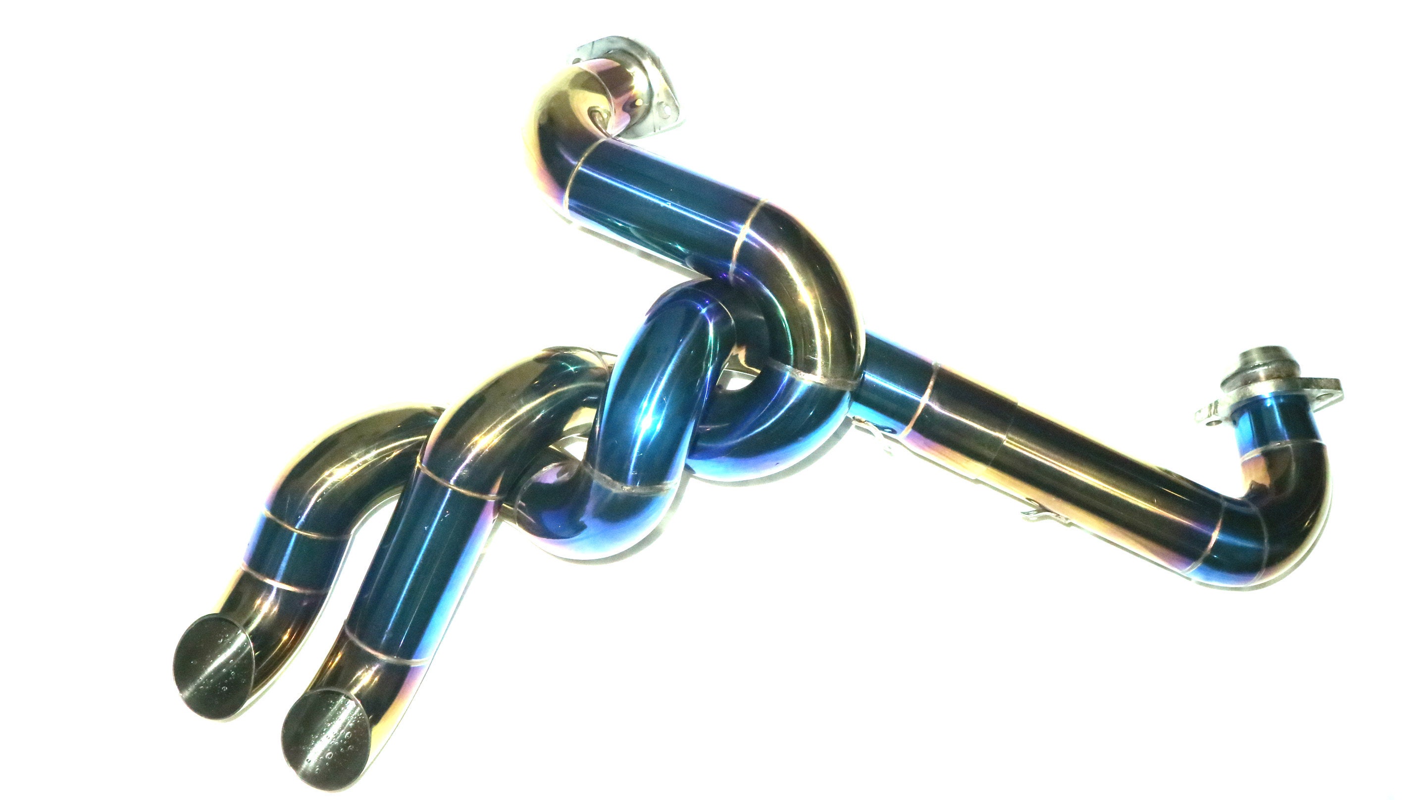 Custom Exhaust System Twisted-model for Harley-davidson Sportster ...