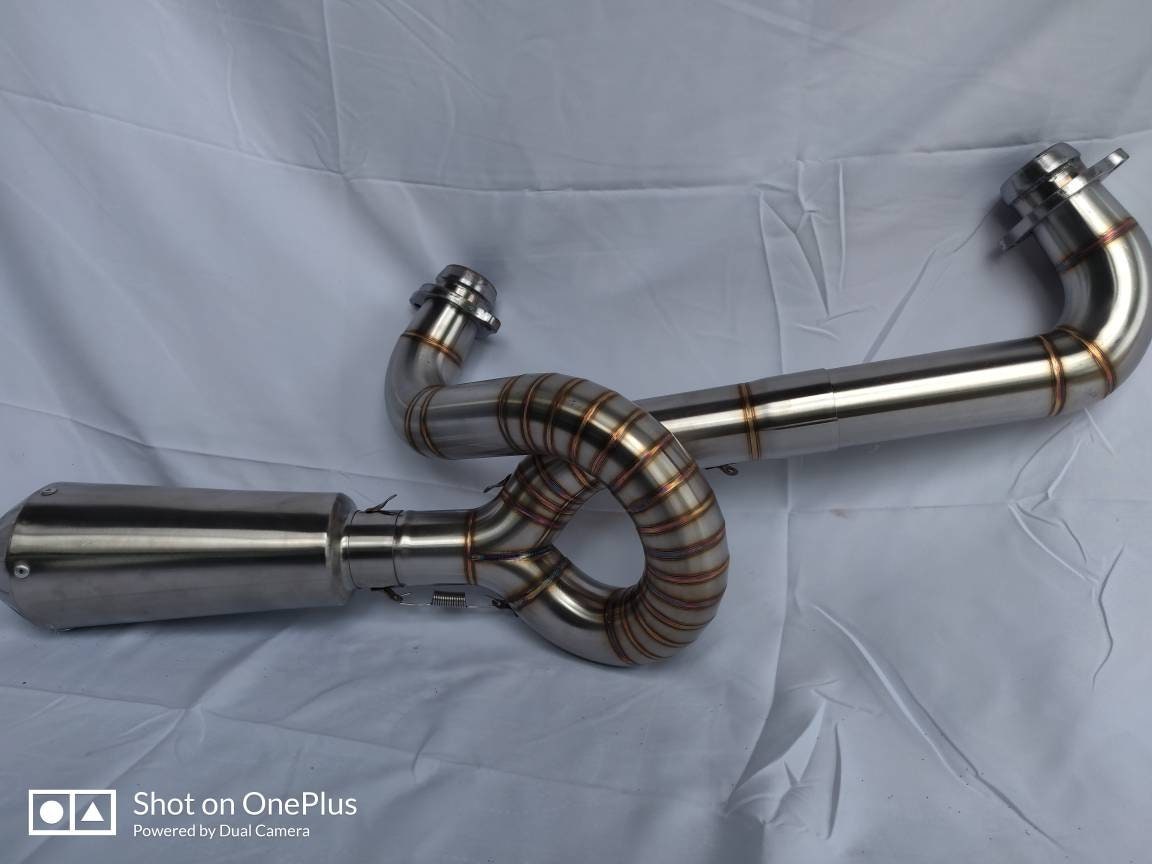 Custom Handmade Harley-davidson Exhaust Short Muffler Model - Etsy