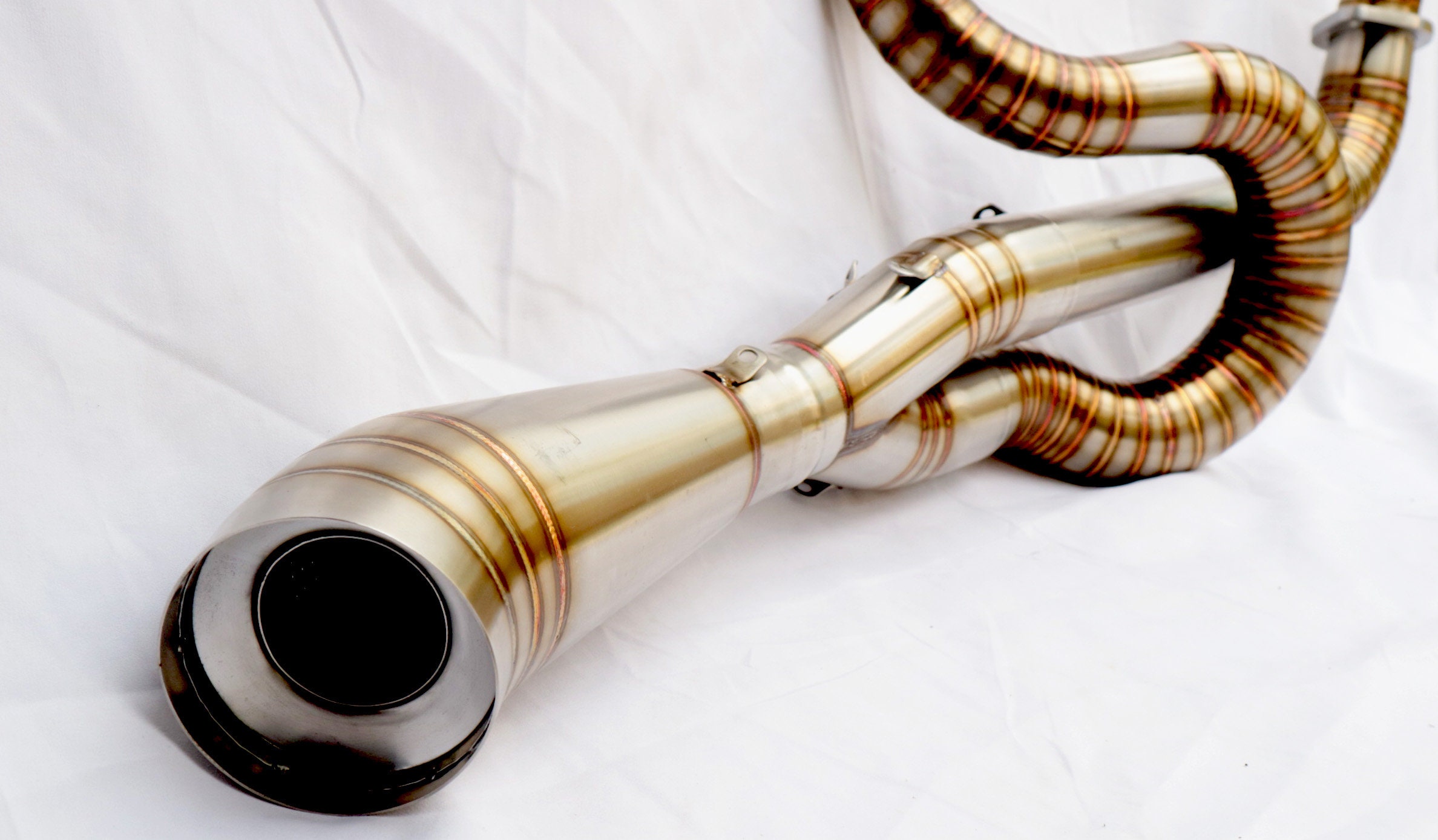 Custom Exhaust Two Into One Pipe Muffler Fits Harley Sportster - Etsy