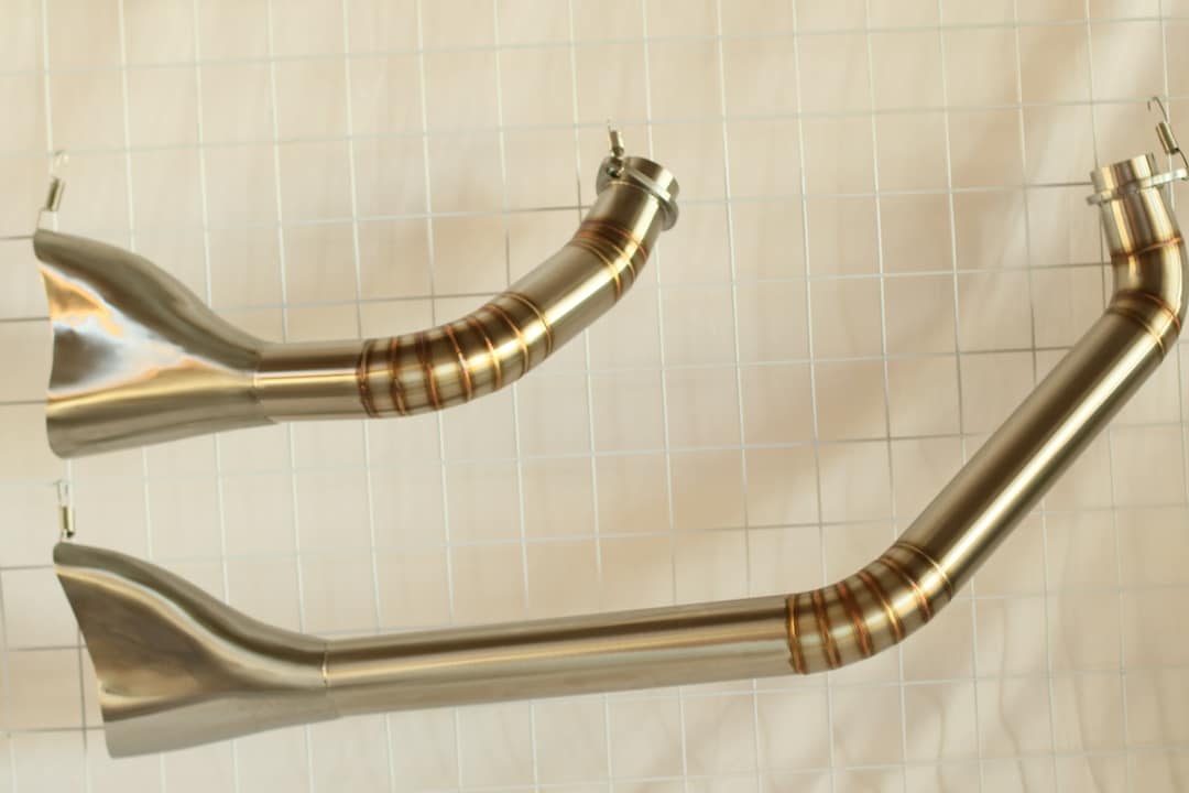 Custom Built Exhaust for Harley Shovelhead Engine – Vintage V-twin ...