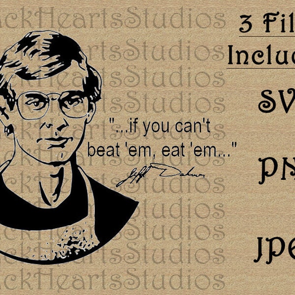 Jeffrey Dahmer Stencil - Etsy
