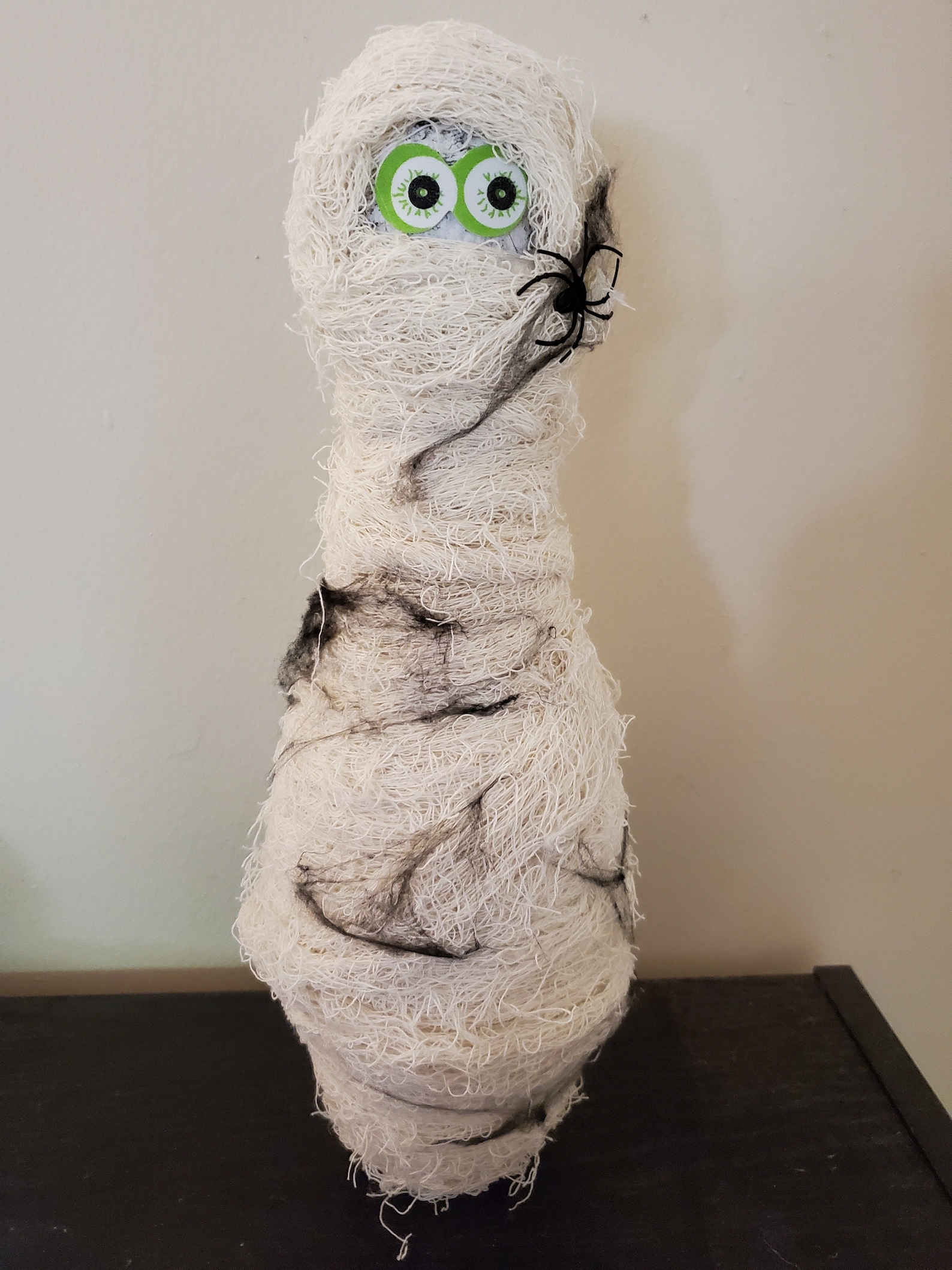 Halloween Bowling Pin Mummy - Etsy