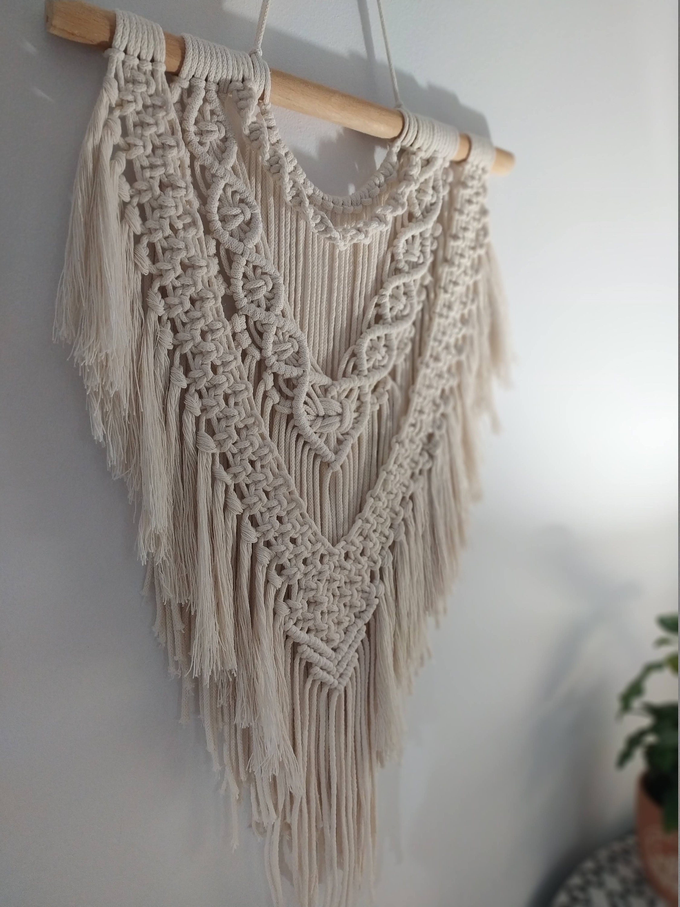 Pequeño Macrame / Macrame Boho / Macrame Tapestry / Wall - Etsy España