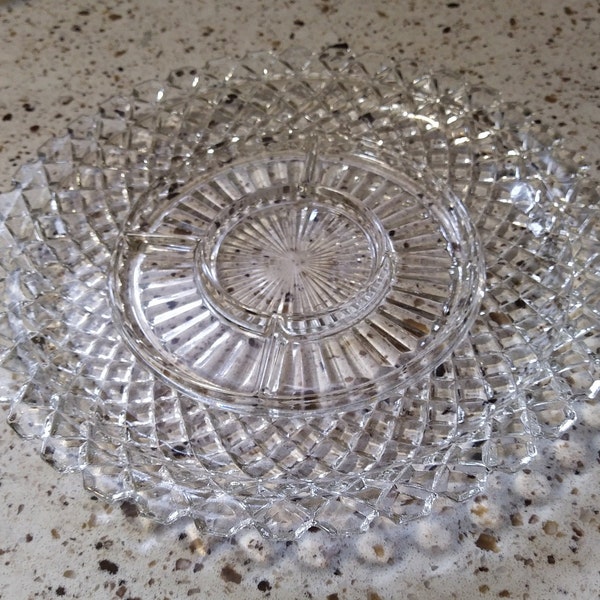 Crystal Relish Tray - Etsy