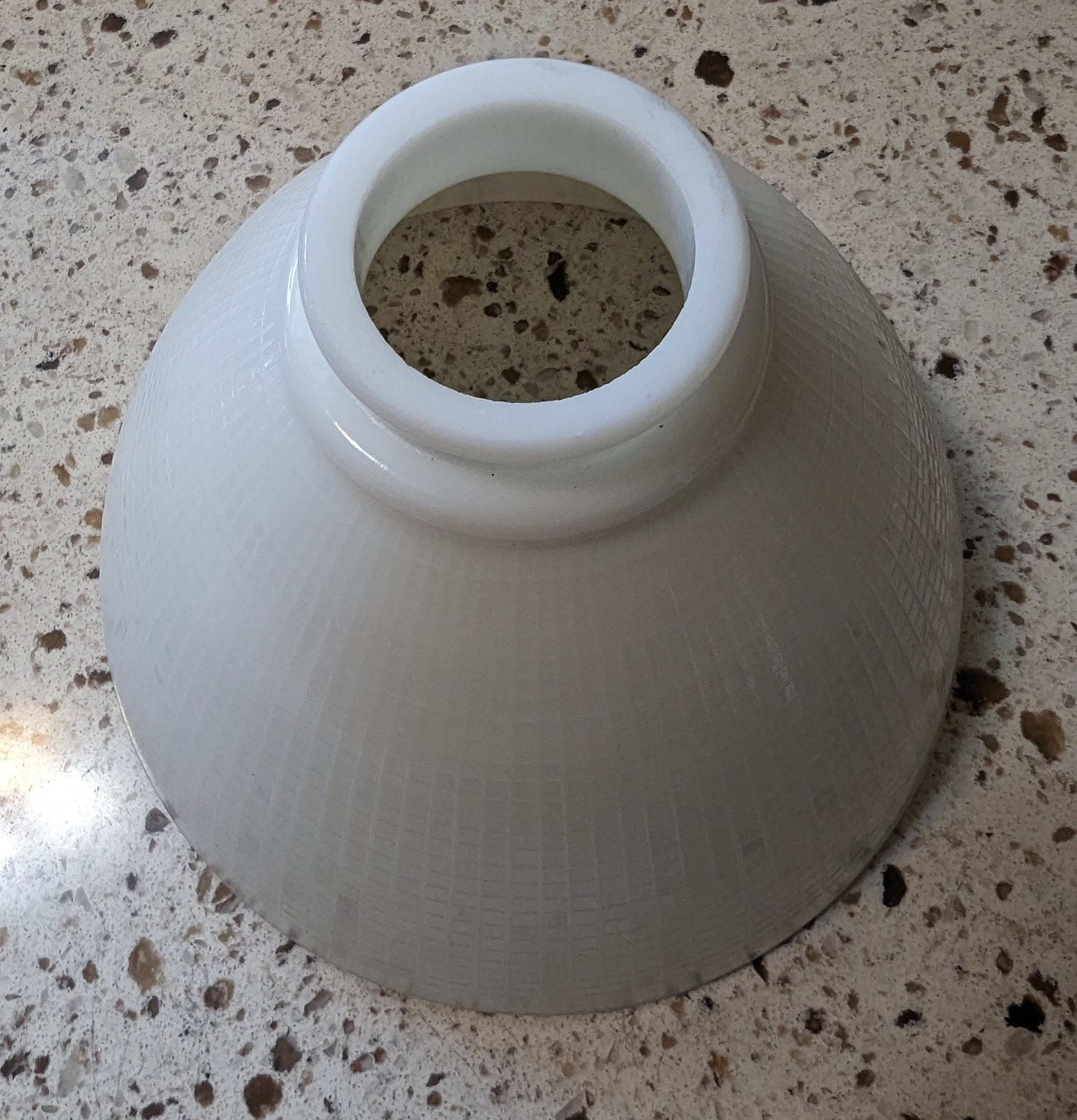 Vintage Milk Glass Lamp Shade Waffle Pattern - Etsy