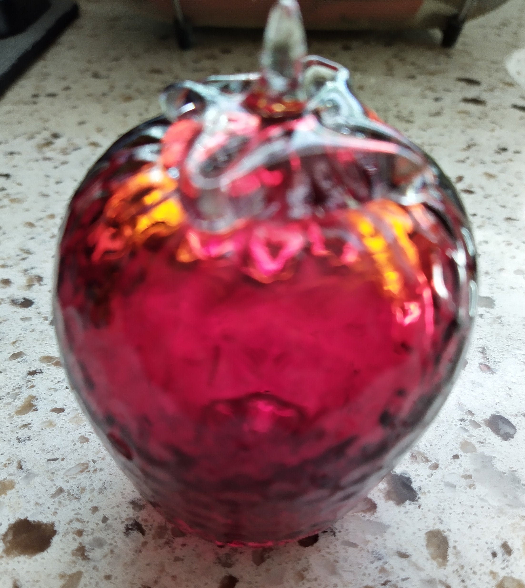 Vintage Kanawha Art Glass Red Strawberry Paperweight Figurine - Etsy