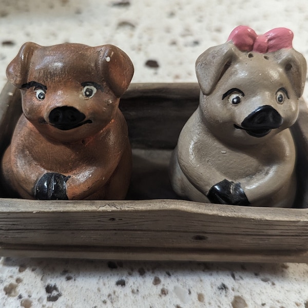 Pigs in Trough - Etsy