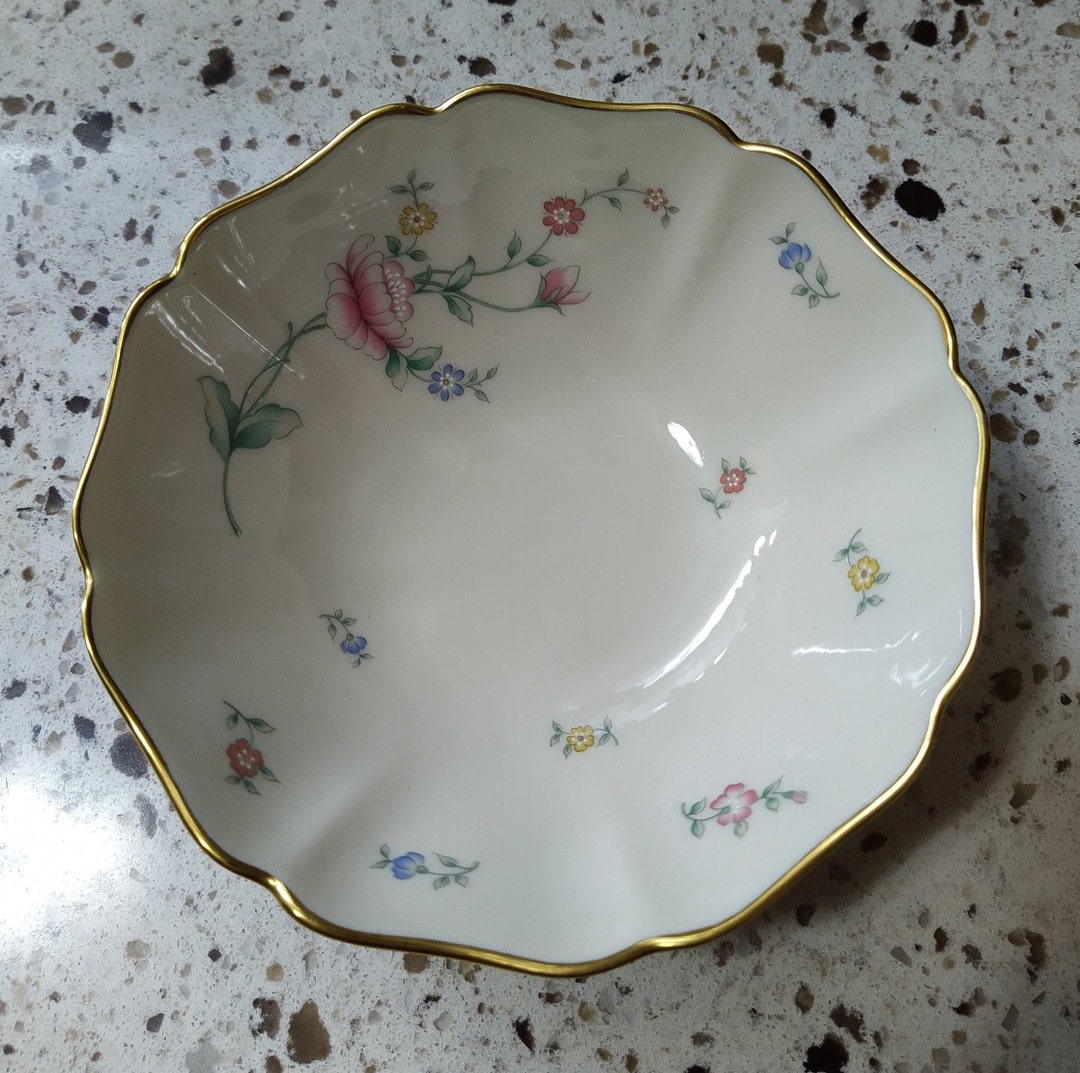 Lenox Floral Garden 4 x 1.5 Borde de adorno de oro - Etsy España