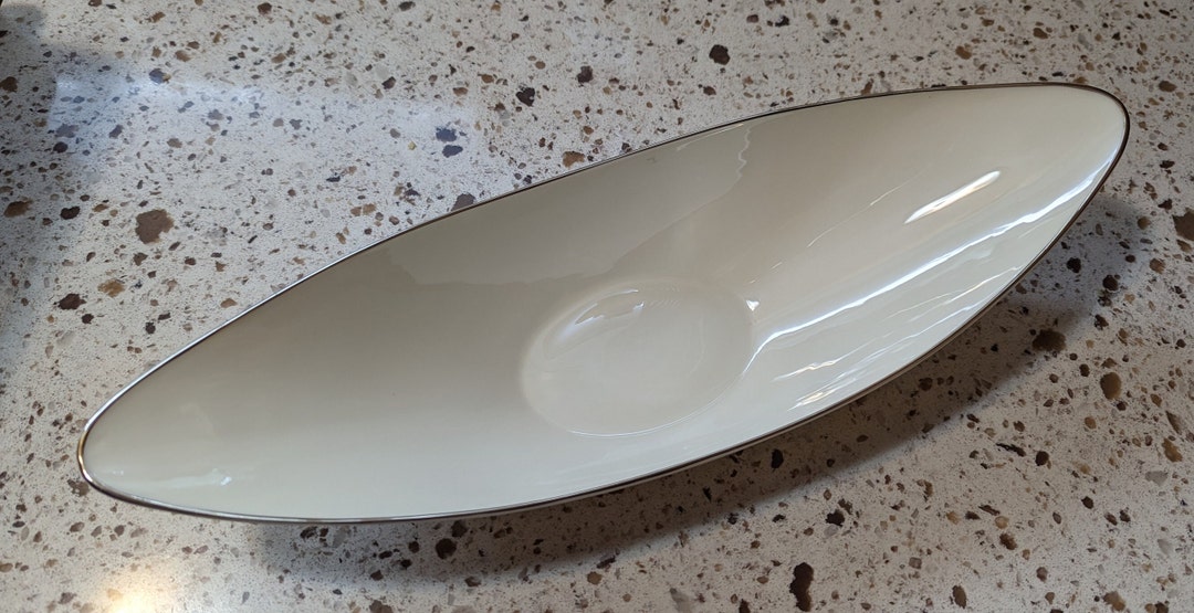 Vintage Lenox Venetian Collection Platinum Large Centerpiece - Etsy