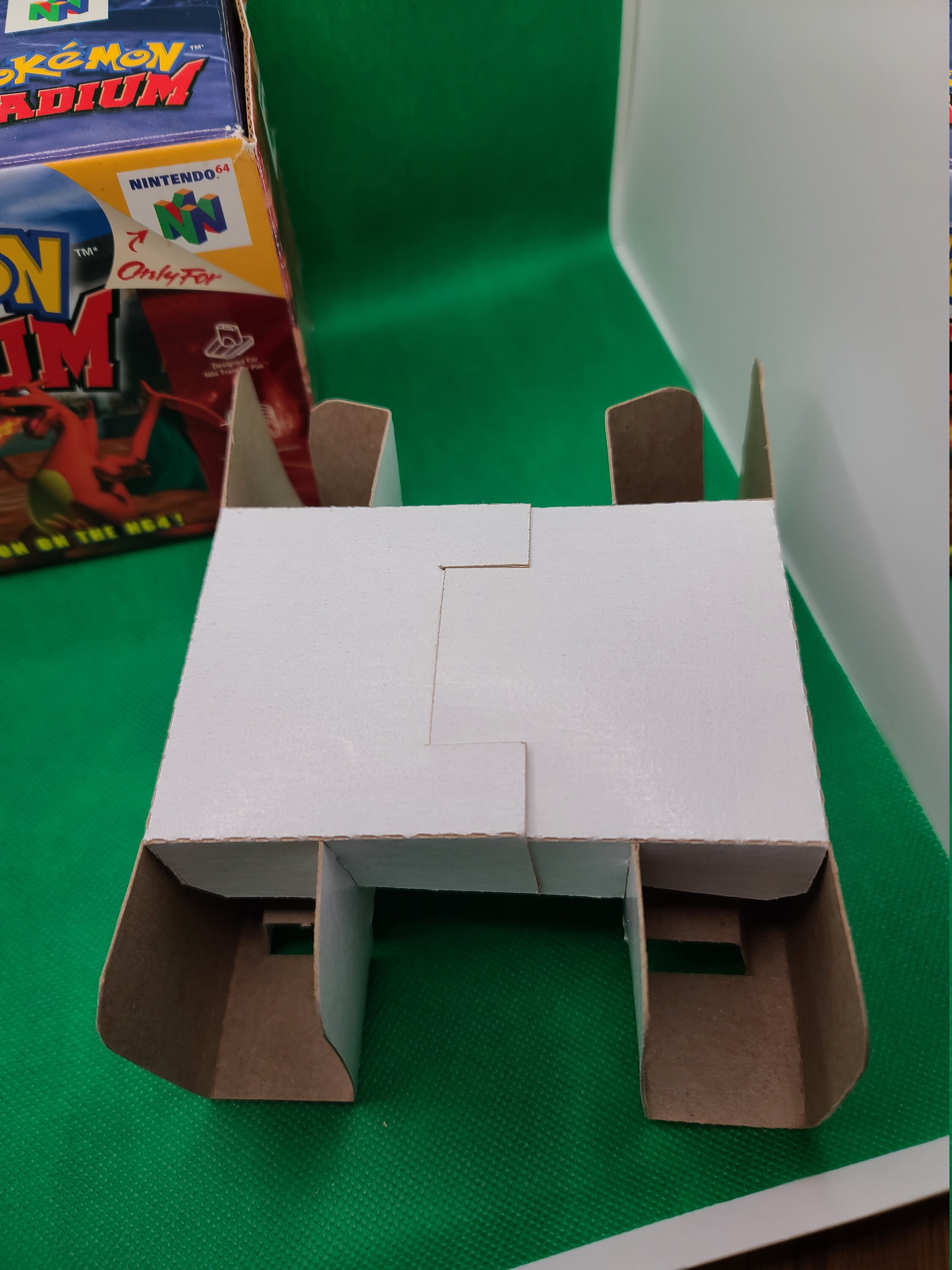 Reproduction N64 Pokemon Stadium Box Insert - Etsy