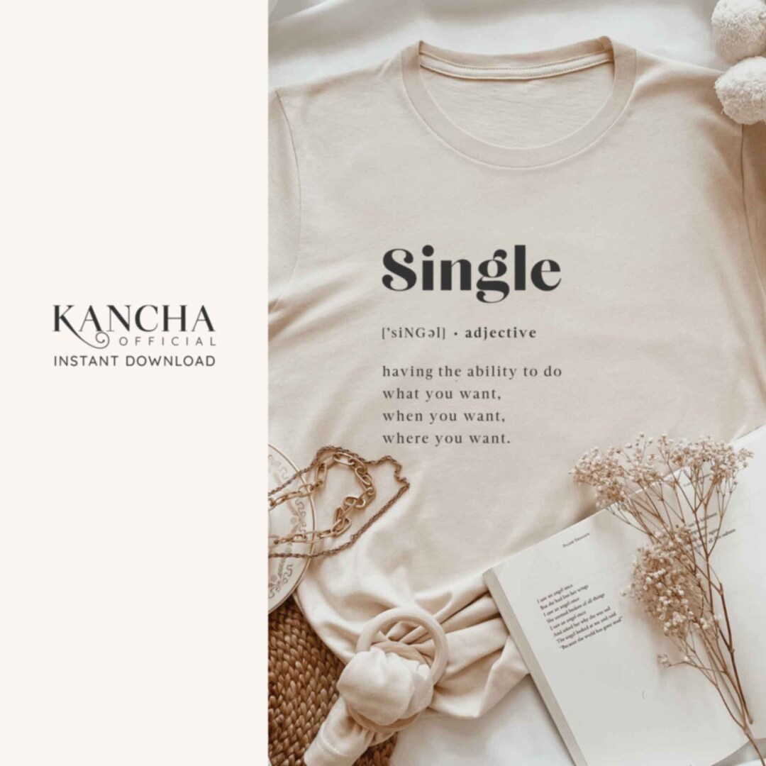 Single Svg, Single Definition Svg, Funny Valentine Svg, Anti Valentine ...