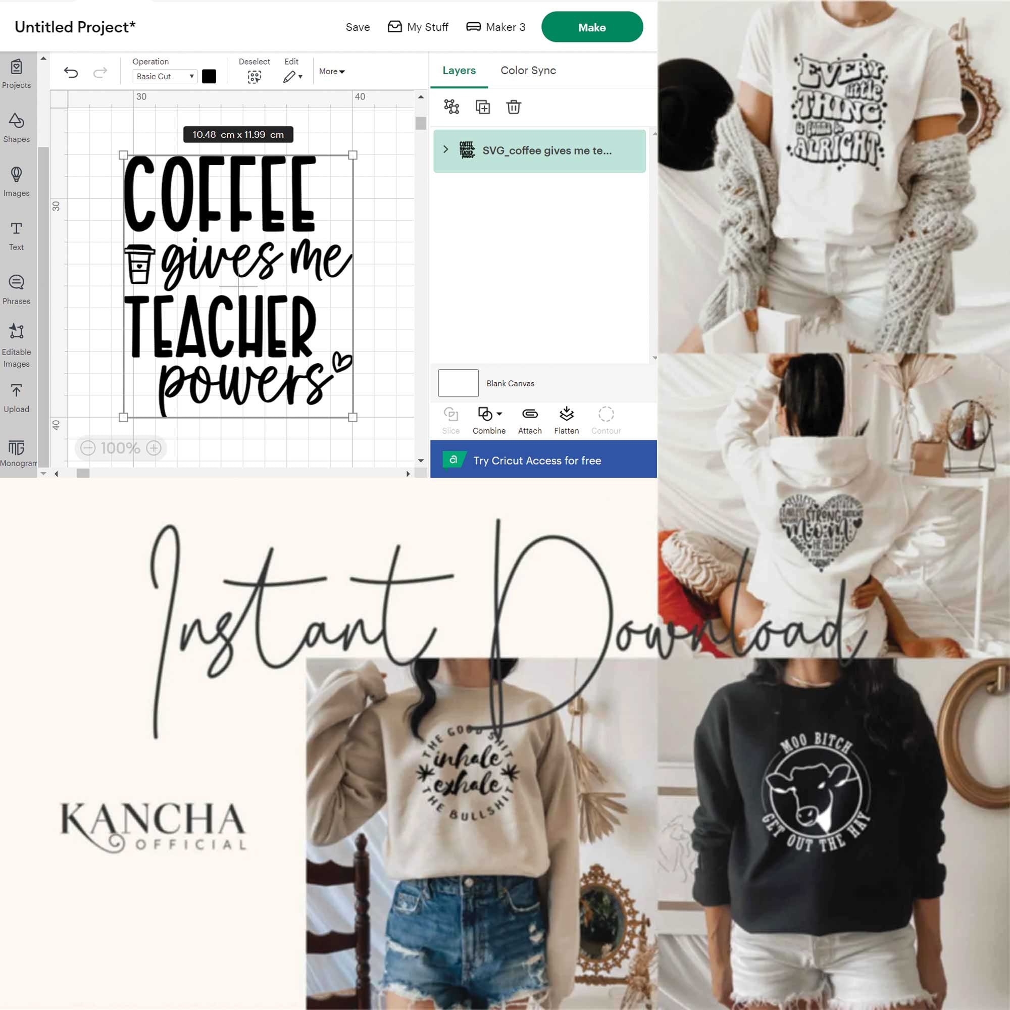 Coffee Teacher Svg Gift for Teacher Power Shirt Teacher Life Svg for ...