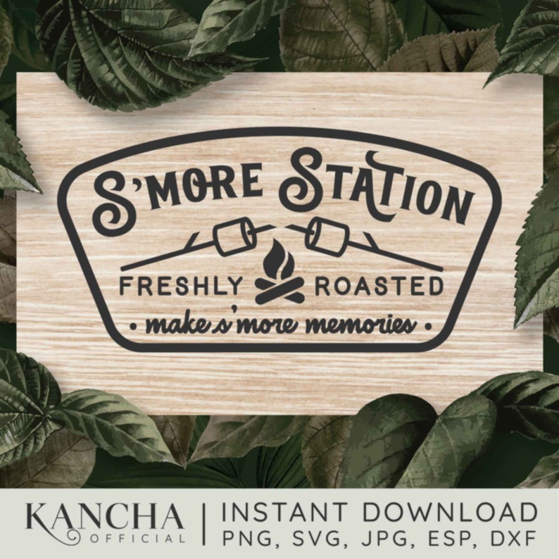Smores Station Svg Making Smore Memories Svg Funny Camping - Etsy