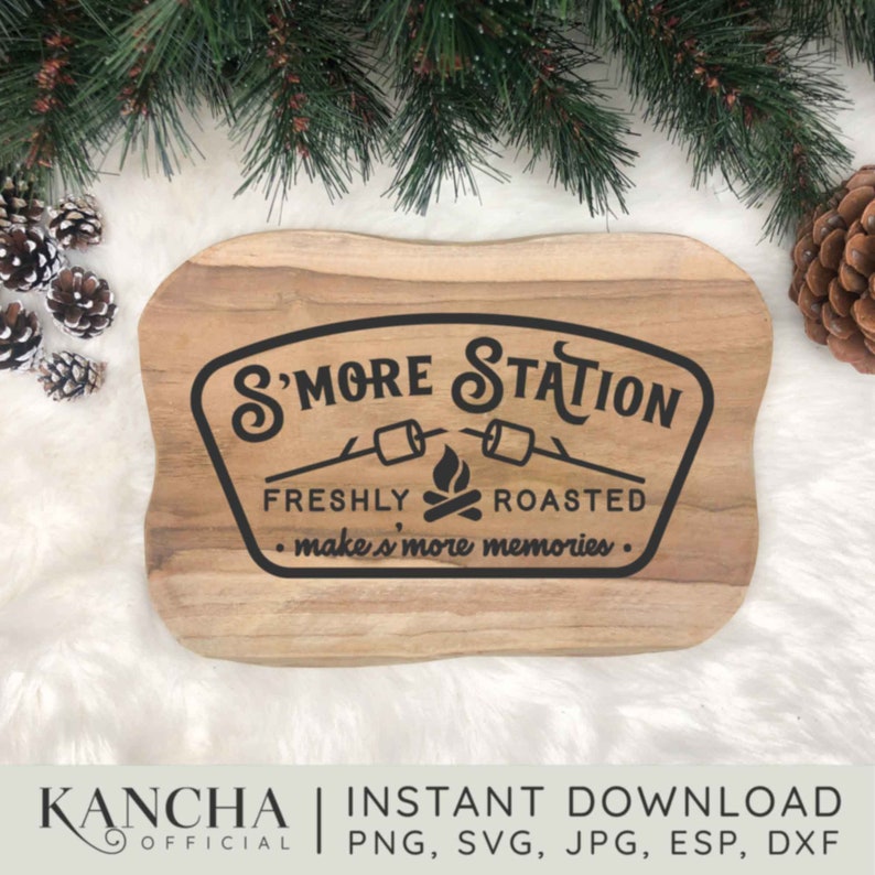 Smores Station Svg Making Smore Memories Svg Funny Camping - Etsy