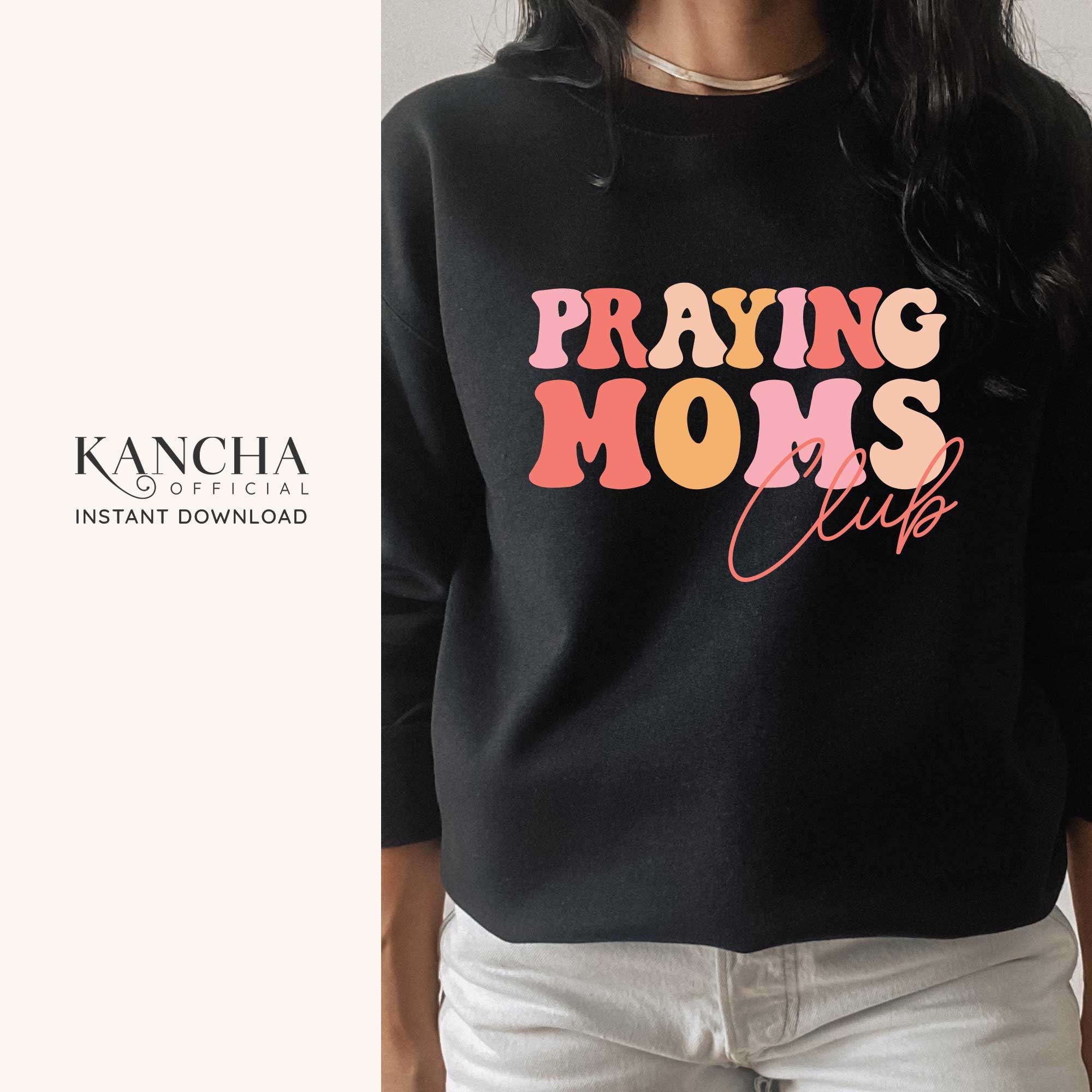 SVG for Mom Shirt Praying Mom Svg for Shirt Mom Gift for - Etsy