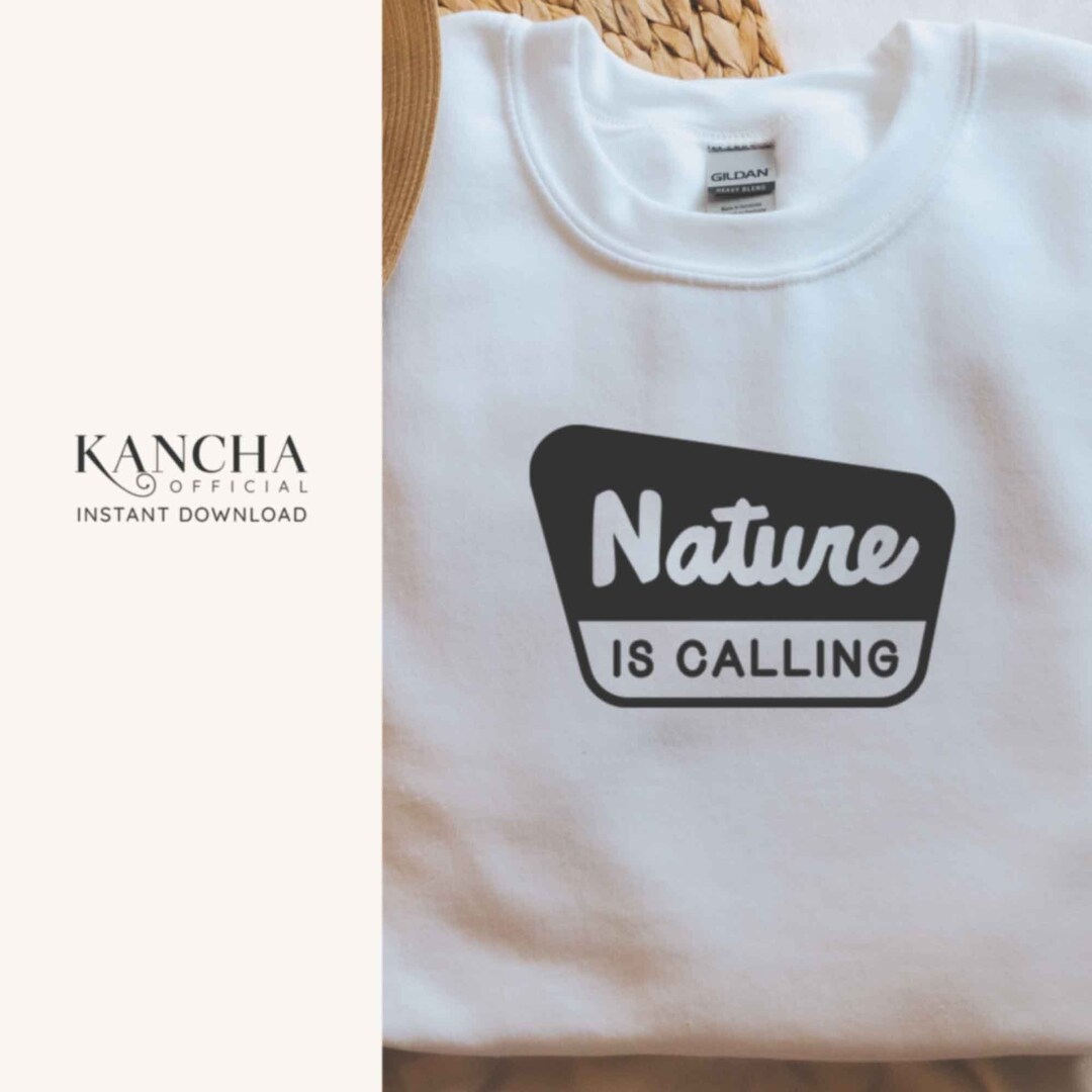 Nature is Calling Svg, Nature Svg, Mountains Svg, Camping Svg, Hiking ...