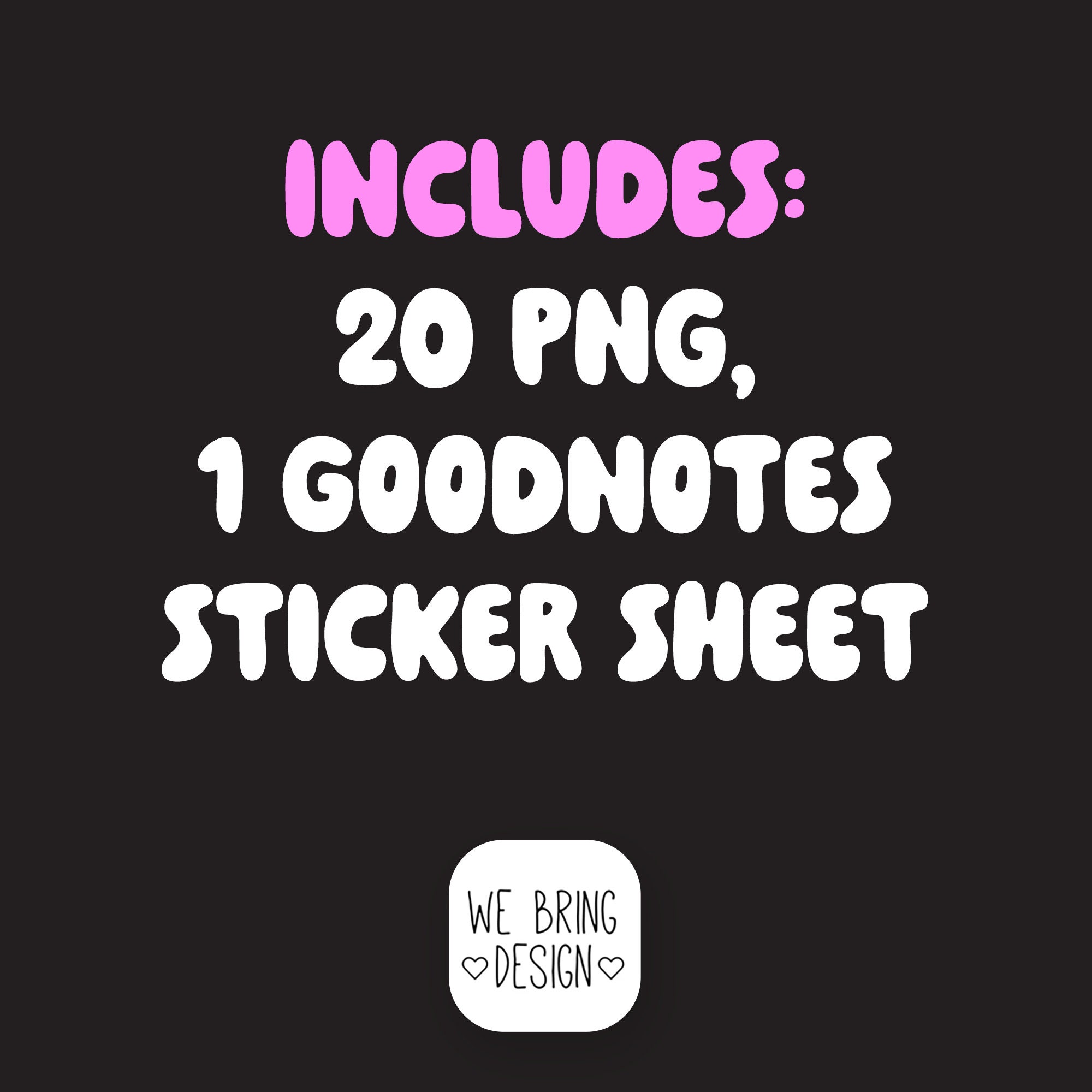 20 Korean Emoji Digital Stickers for Goodnotes, Sticker Sheet and Pngs ...