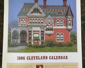 1986 Wall Calendar - Etsy