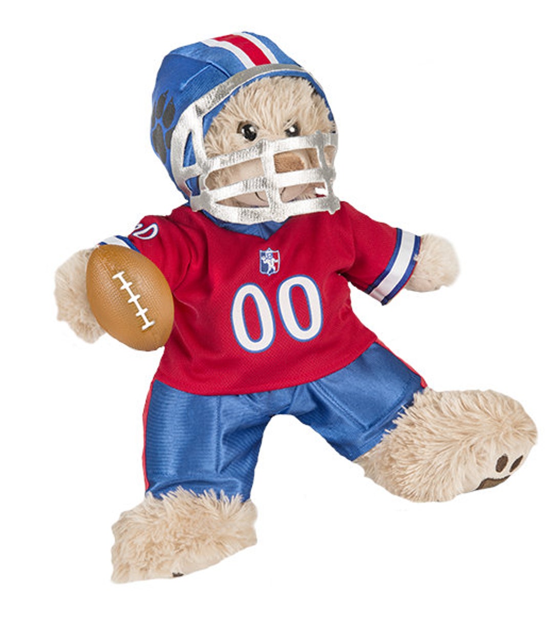 14-16 in Football Outfit W/ Helmet and Football Fits 14-16 in Plushy ...