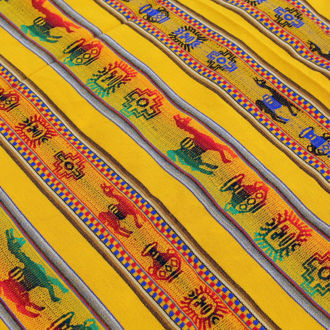 Traditional Andean Pattern Knitted Textile From Sacred Valley - Etsy ...