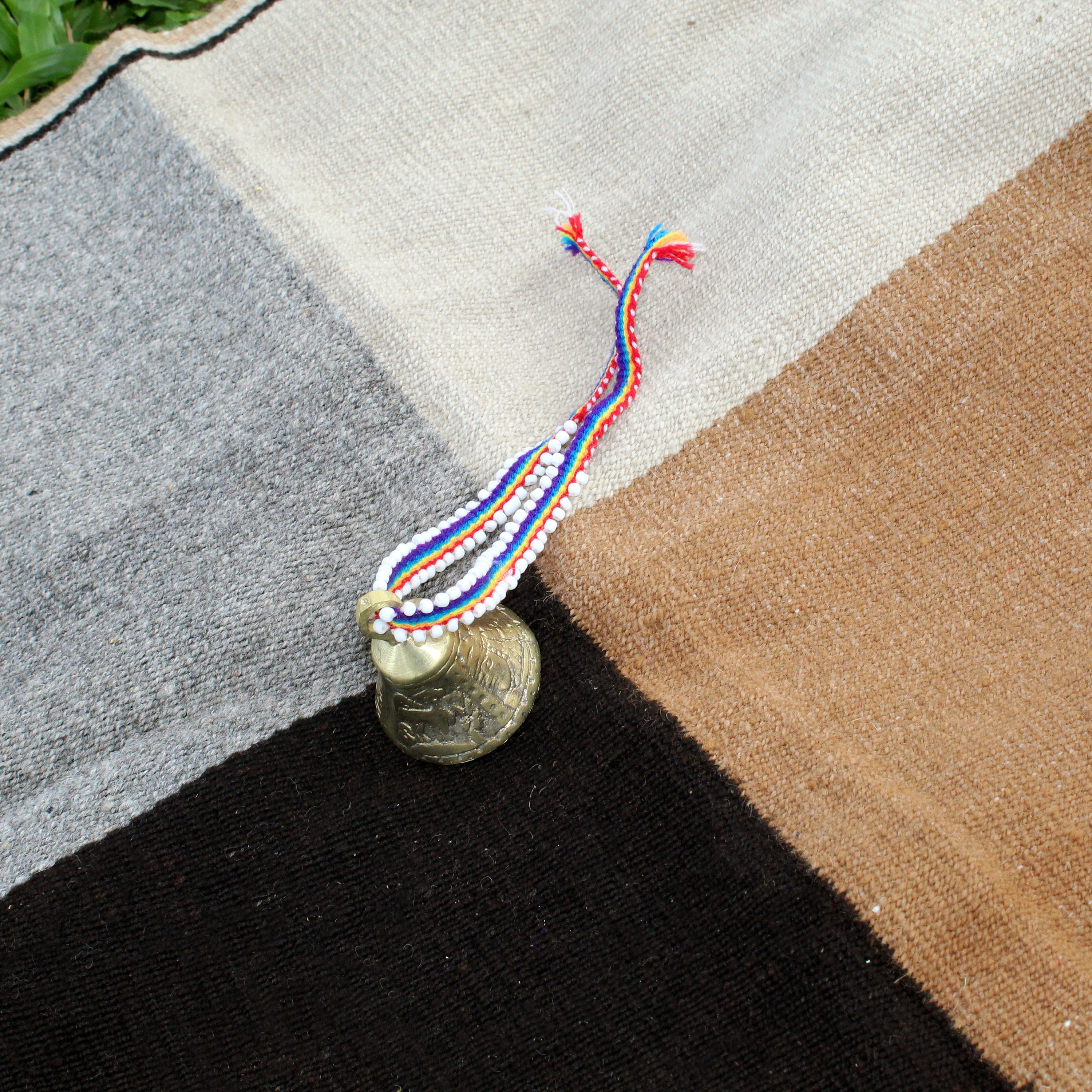 Shamanic Altar Bell With Watana Bracelet for Calling the - Etsy