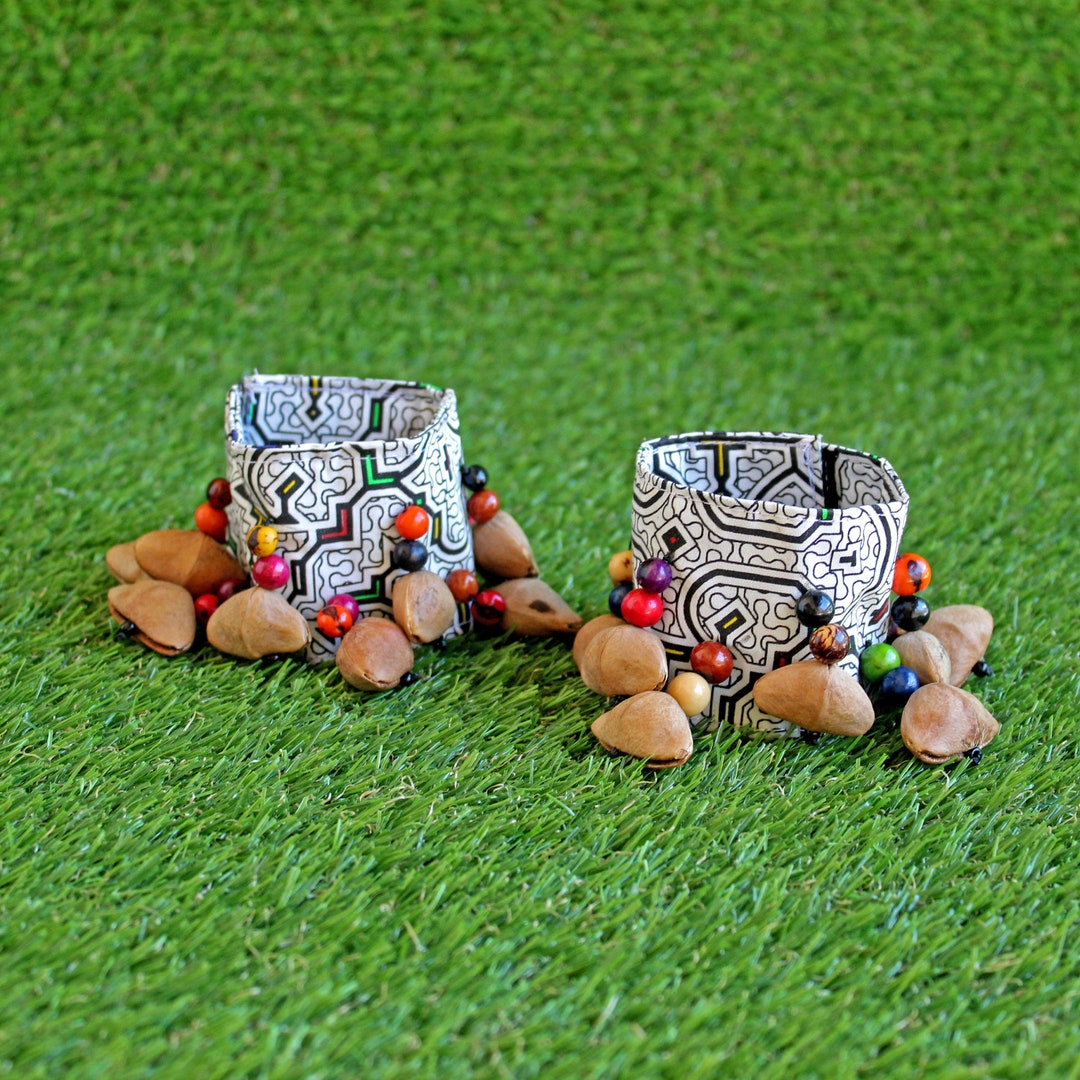 Shamanic Seed Rattle ~ Maraca | for Wrist (bracelet) and Ankle (anklet ...