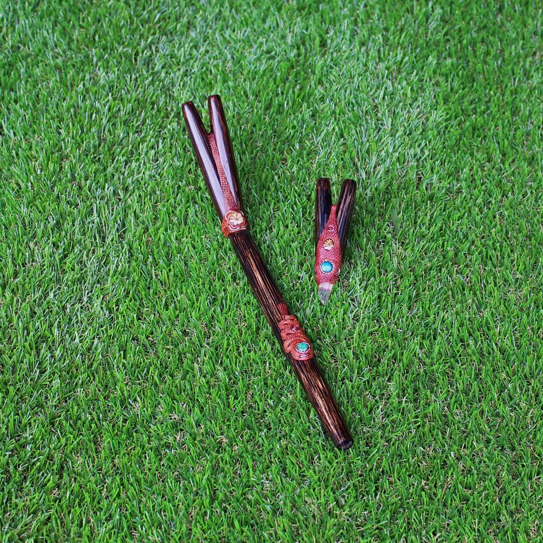 SET TEPI & KURIPE | Double Nostril | Made of Chonta Wood | With a ...