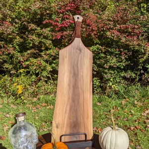 Live Edge Black Walnut Charcuterie Board 24 Black Walnut Serving Board 009 - Etsy