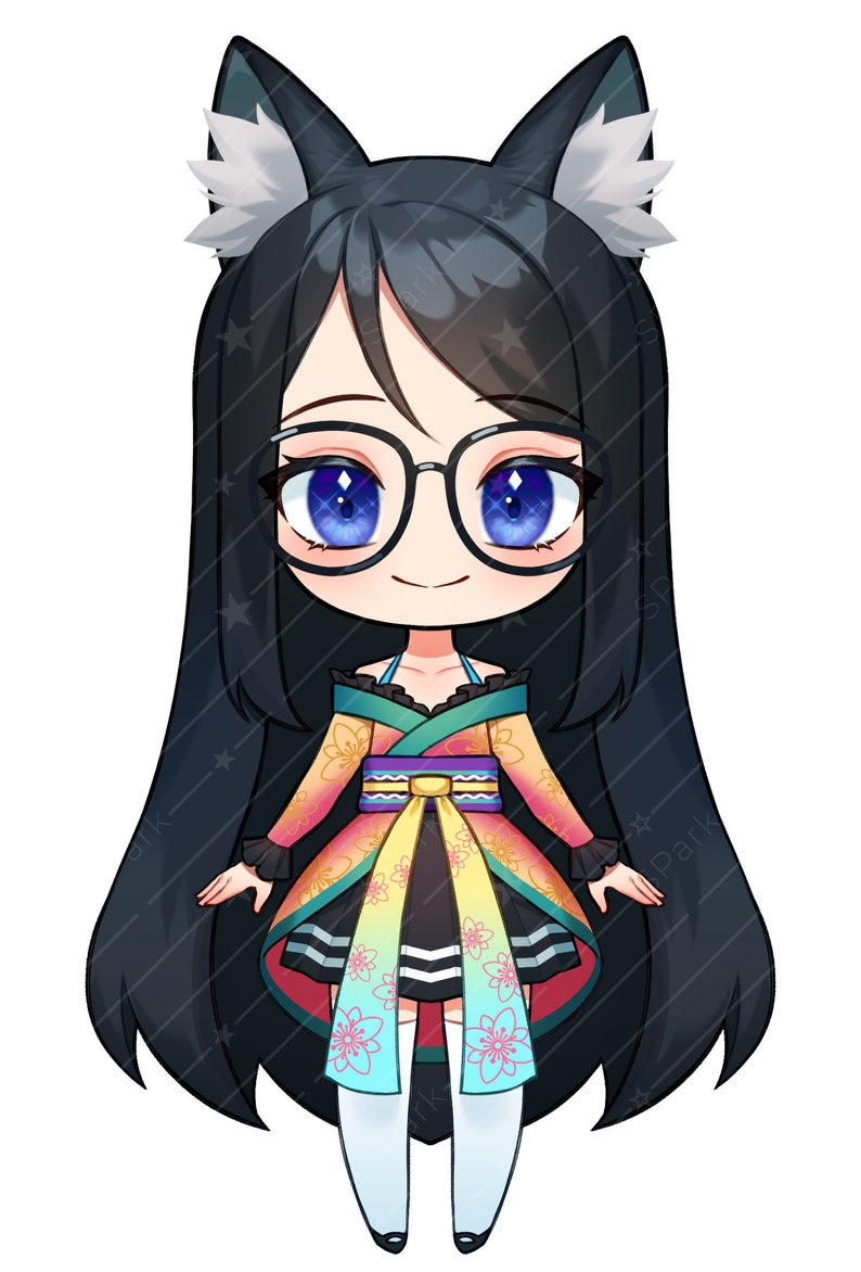 Live 2d Model for Vtubers chibi to Anime Style | Etsy Sweden