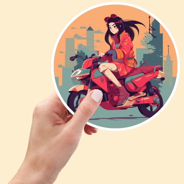 Anime Decal Motorcycle - Etsy