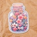 Kawaii Glass Jar World Vinyl Sticker Adorable Pastel Forest Laptop ...