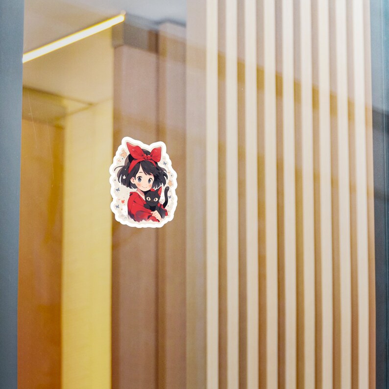 Kawaii Anime Kiki Waterproof Vinyl Decal Hydro Flask Studio - Etsy