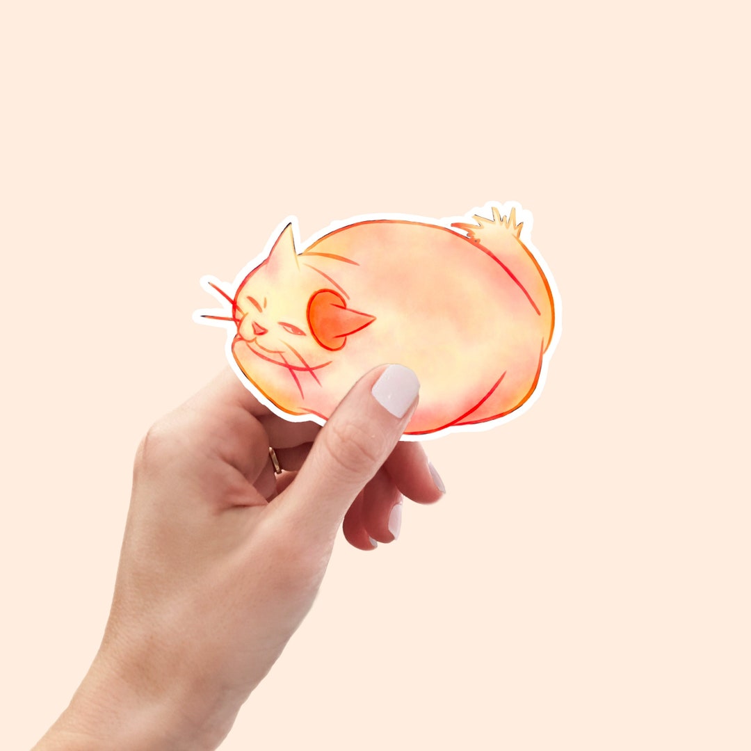 Cat Lover Sticker | Ghibli Fan Art Muta! | Cat Returns Inspired Fan Art ...