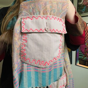 Upcycled Pocket Pashmina - Etsy