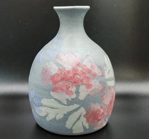 C.1980s Conwy Pottery Bud Vase... North Wales Spongeware... - Etsy UK