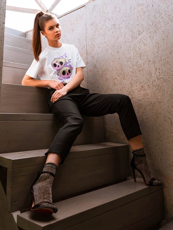 Pastel Goth Shirt Mall Goth Pastel Goth Top Mall Goth Clothing - Etsy