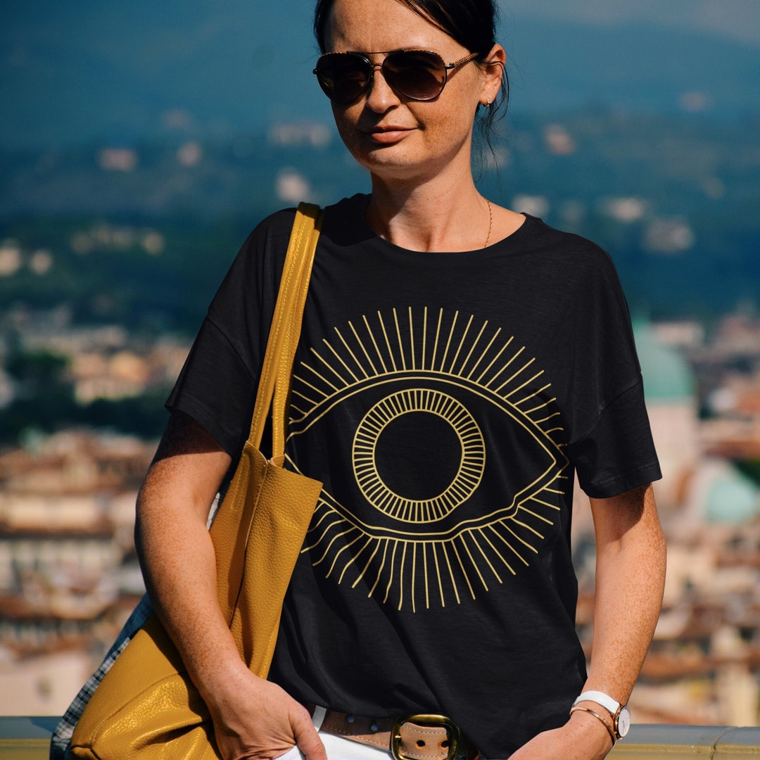 Evil Eye Shirt Eye Shirt Evil Eye Print All Seeing Eye Evil Eye T Shirt ...