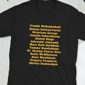 Cranjis Mcbasketball Name Game Impractical Jokers Fan T-shirt | Joker ...