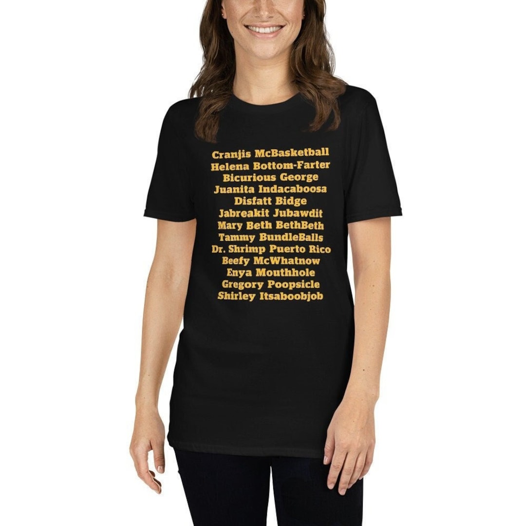 Cranjis Mcbasketball Name Game Impractical Jokers Fan T-shirt | Joker ...