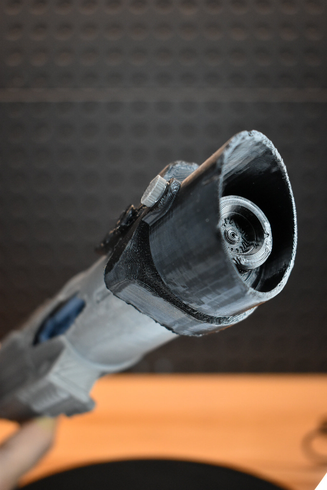 Darth Vader Inspired Lightsaber - Battle Damaged, Exposed Crystal - 3D ...