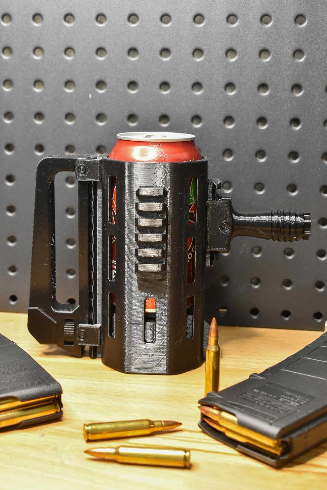 Tactical Soda, Pop, Beer Carrier- Picatinny and Mlok Compatible - Etsy