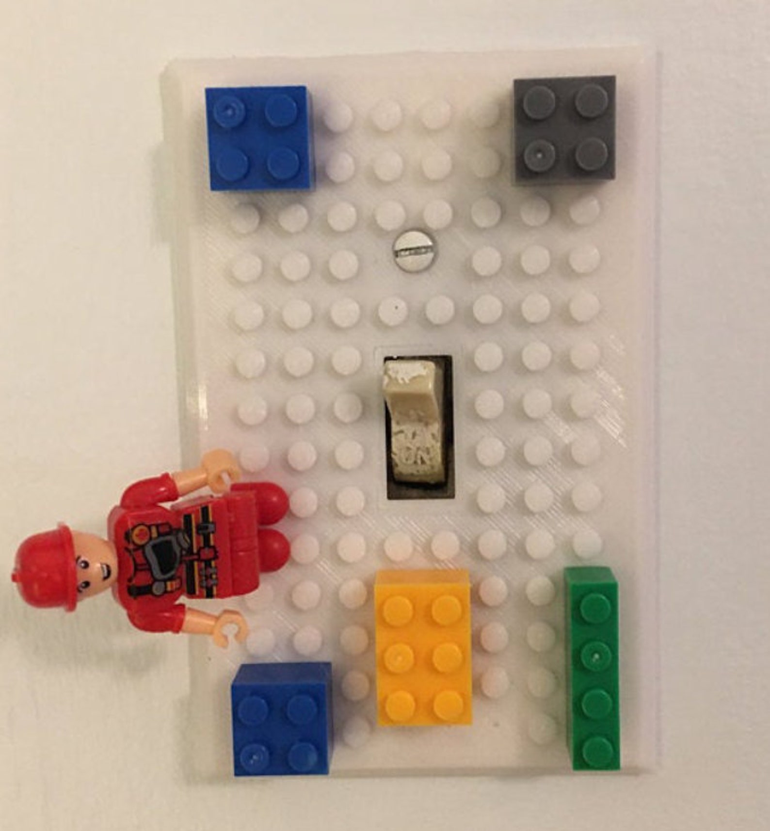 Lightswitch Cover single COMPATIBLE With Lego Multiple - Etsy