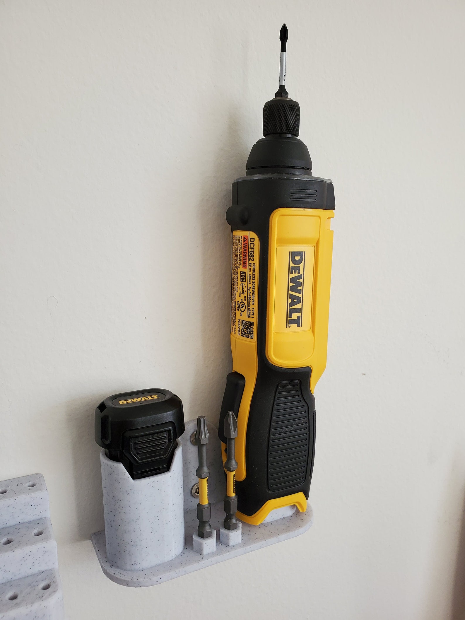 Dewalt 8vt Gyroscopic Screwdriver Mount Wall Mountable 3D - Etsy