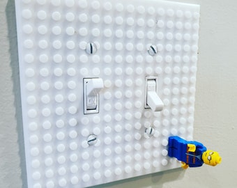 Lightswitch Cover (single), COMPATIBLE With Lego - Multiple Colors ...