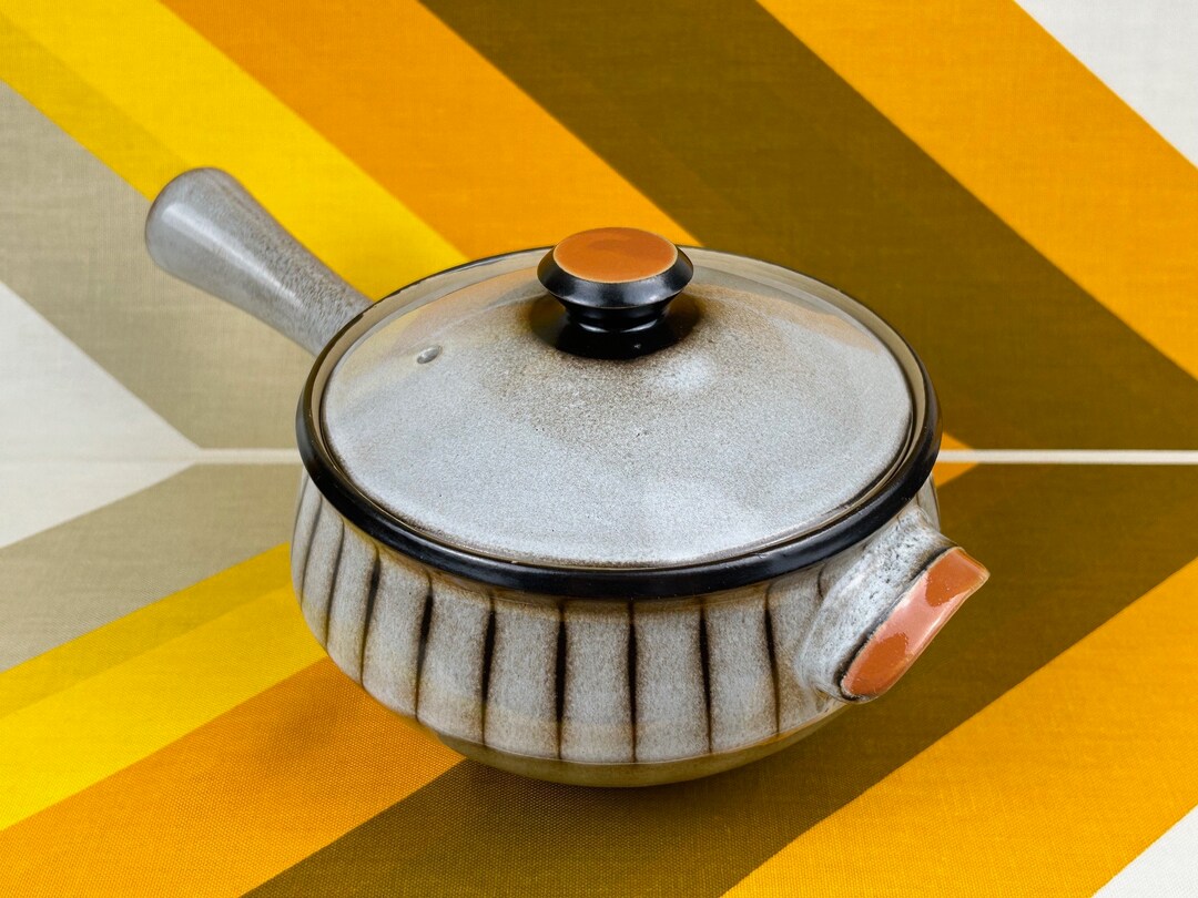 1970s Denby 'studio' Design Stoneware Lidded and Handles Casserole Dish ...
