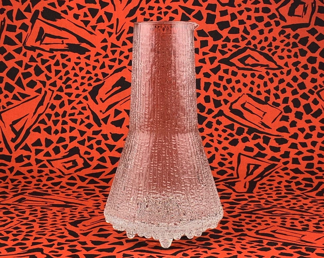 Iittala Ultima Thule Pitcher Water Jug Set / Finnish Ice Glass / Tapio ...