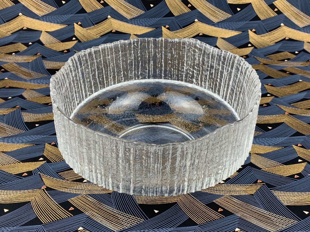 Vintage Thomas Germany Glass Serving Bowl Iittala Style / 70s Decor ...