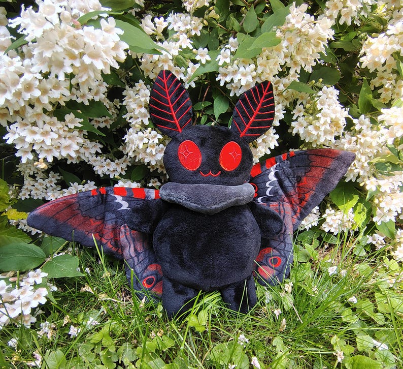 Moth-man Plush - Etsy